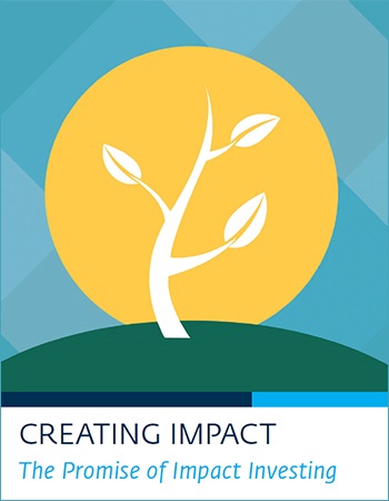 Creating Impact—The Promise of Impact Investing
