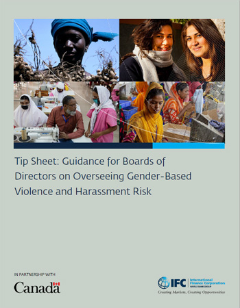 Tip Sheet: Guidance for Boards of Directors on Overseeing Gender-Based ...
