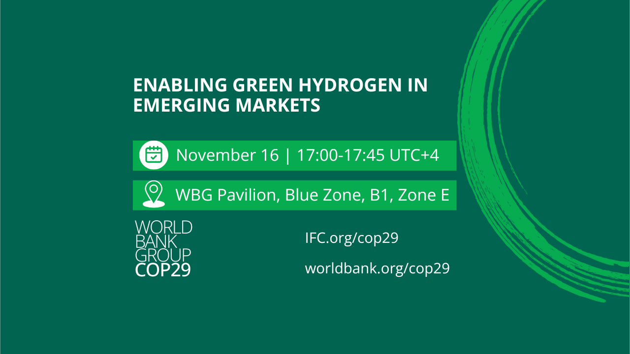 Enabling Green Hydrogen in Emerging Markets