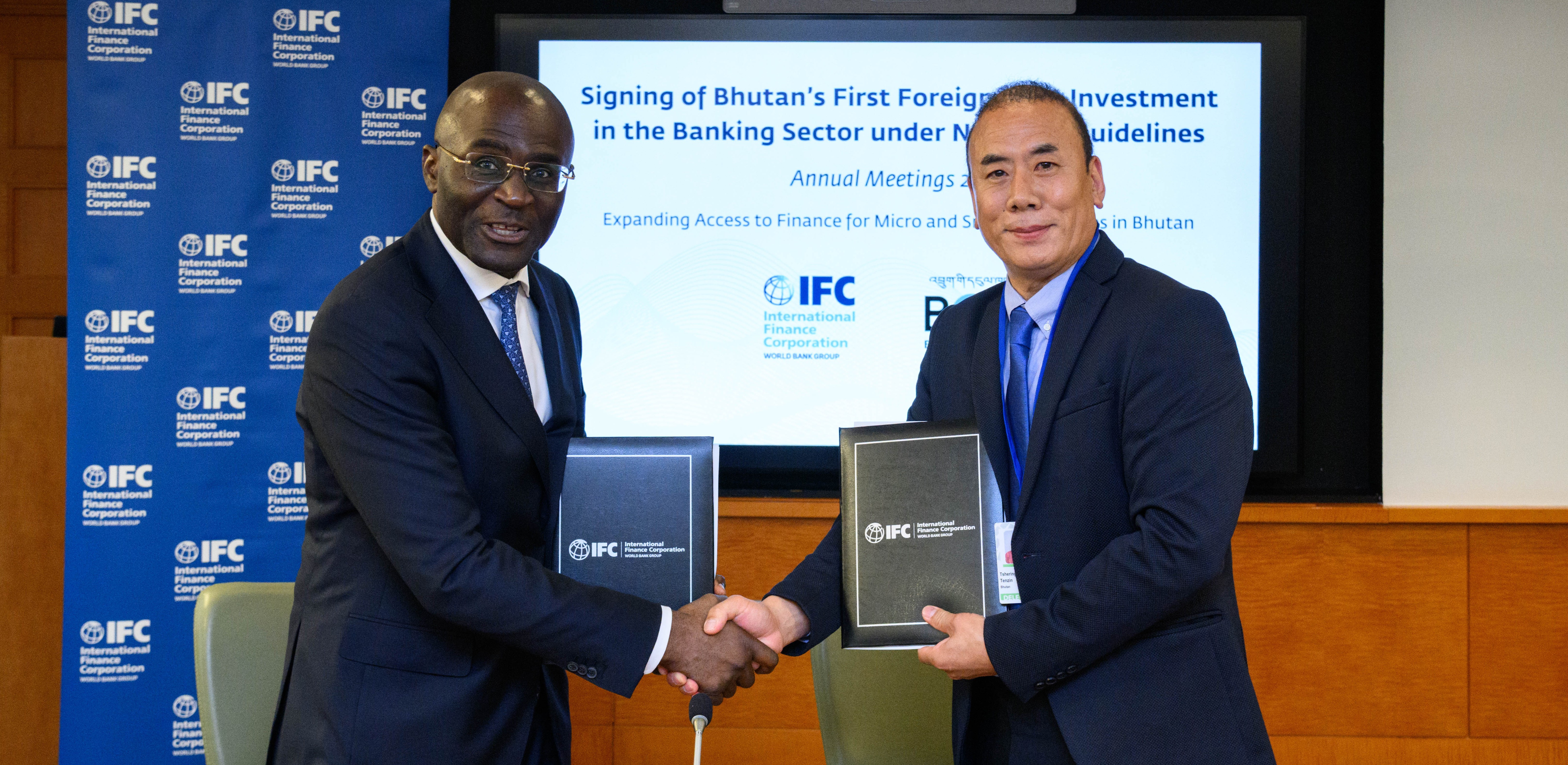 IFC, Bank of Bhutan Partner to Expand Financing for Micro and Small ...