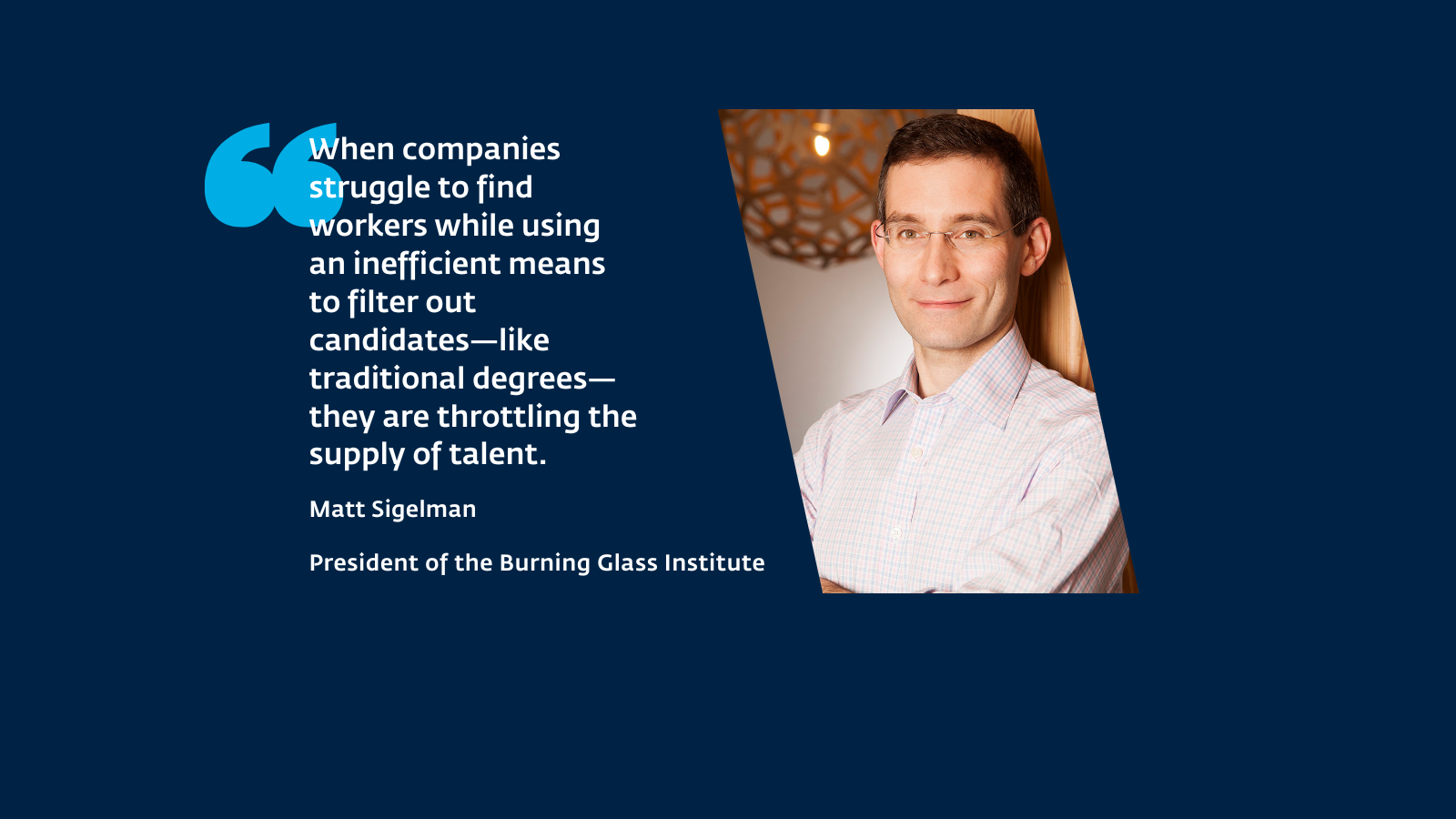 Interview with Matt Sigelman