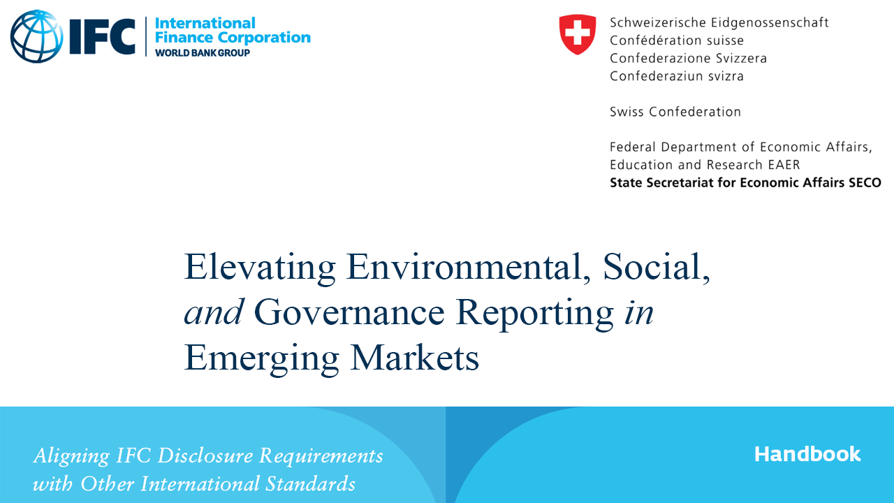 Elevating Environmental, Social, and Governance Reporting in Emerging ...